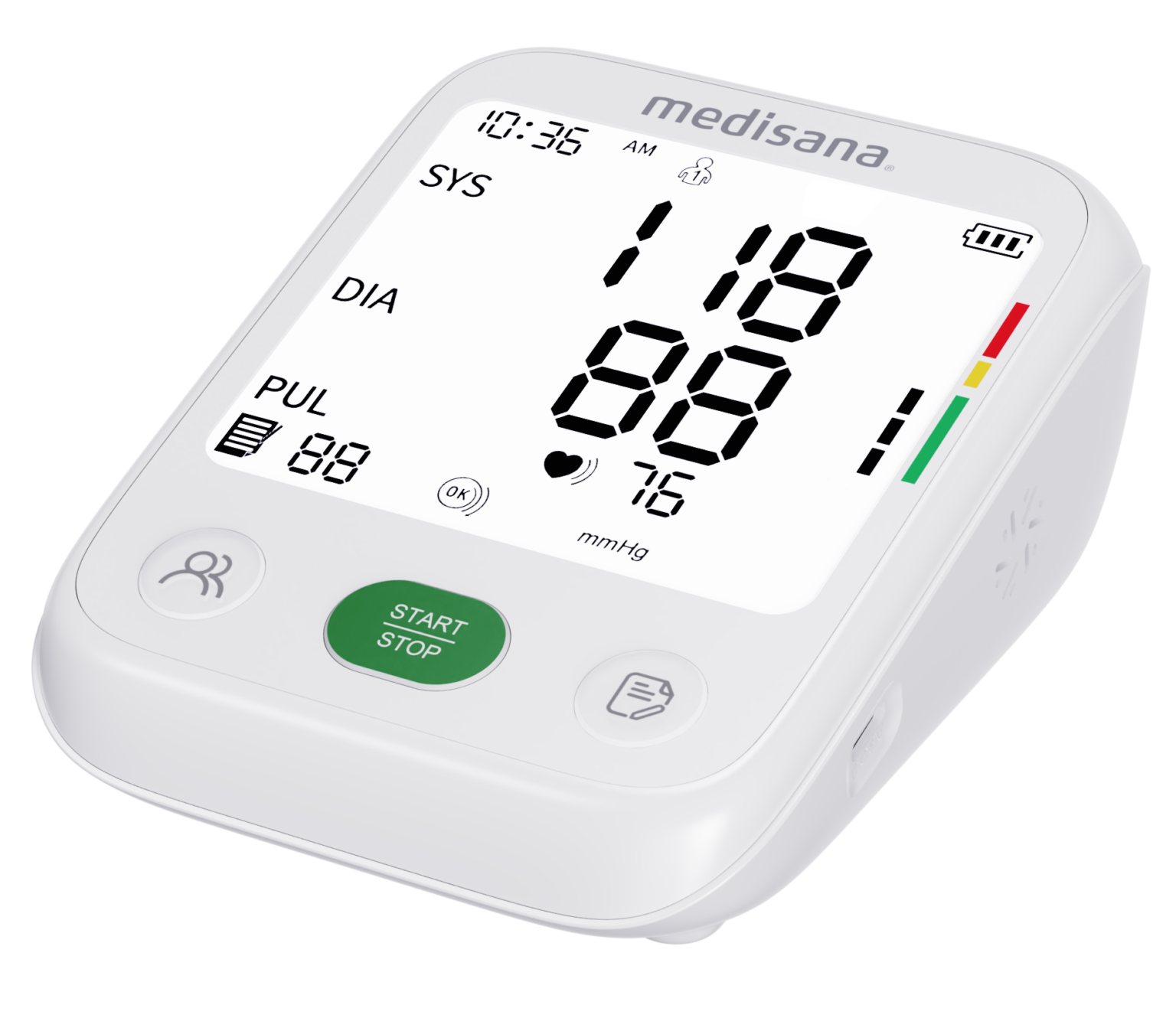 BU 312 Upper Arm Digital Blood Pressure Machine Australia - medisana